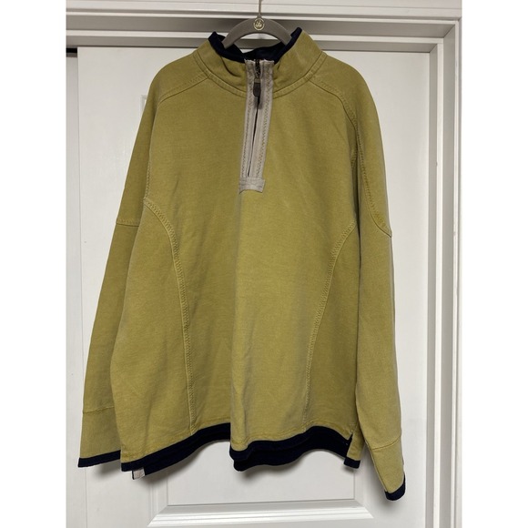 Orvis | Sweaters | Orvis Mens 4 Zip Pullover Sweater Wcorduroy Collar ...